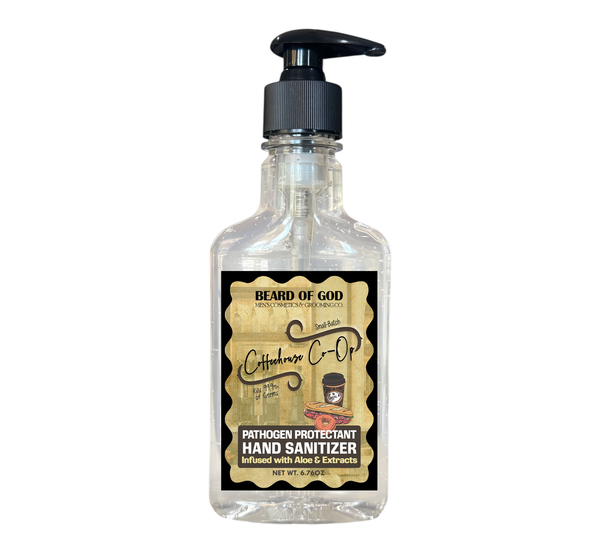 Handcrafted 7oz Hand Sanitizer with Pump | Vegan, Aloe-Infused Cleanser ...